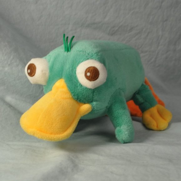 Disney | Toys | Plush Disney Perry The Platypus Phineas Ferb Stuffed ...